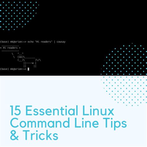 15 essential linux command line tips and tricks linux computer