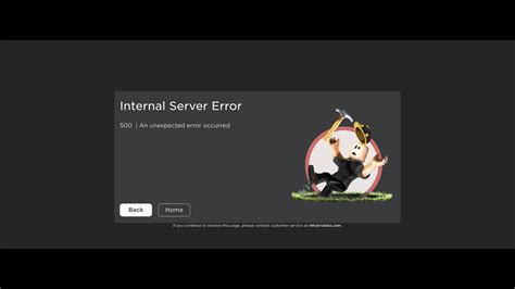 roblox error code 500 internal server error bypassing and or fixing