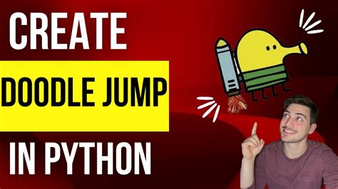 how to make doodle jump in python using pygame infinite jumping game