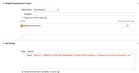 [answers] mapbox strip frameworks sh no such file or directory