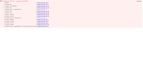 javascript jquery uncaught syntaxerror unexpected