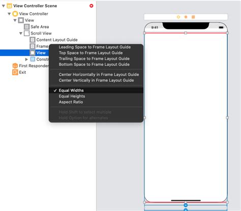 ios how to use uiscrollview in storyboard stack overflow