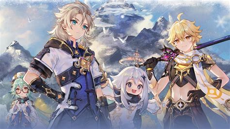 genshin impact update 1 2 trailer reveals albedo and ganyu new
