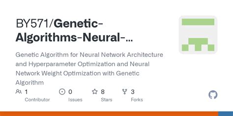 genetic algorithms neural network optimization genetic agorithm example