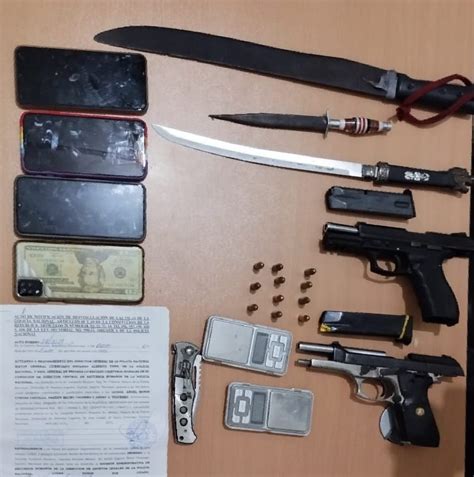Policía Desmantela Banda Criminal Ocupa Pistolas Chaleco Antibalas Y