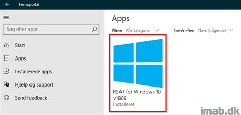 install rsat remote server administration tools for
