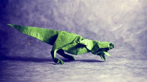 11 Ferocious Origami Dinosaurs