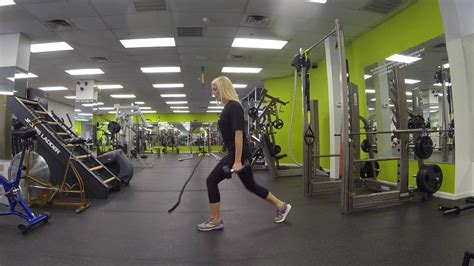 Reverse Lunge With Bicep Curl Youtube