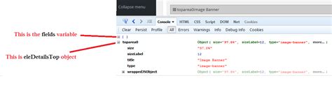 cannot get json for the javascript object stack overflow