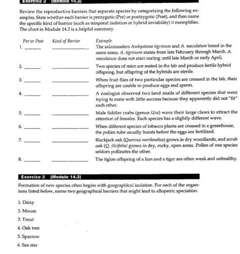Solved Exercise 2 3 Module Review The Reproductive