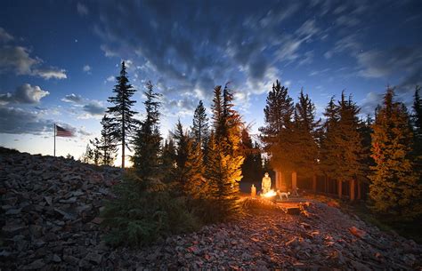 Under The Stars And Bars Sex Peak Lookout A U S Forest S… Flickr