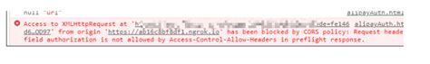 【已解决】no ‘access control allow origin‘ header is present on the