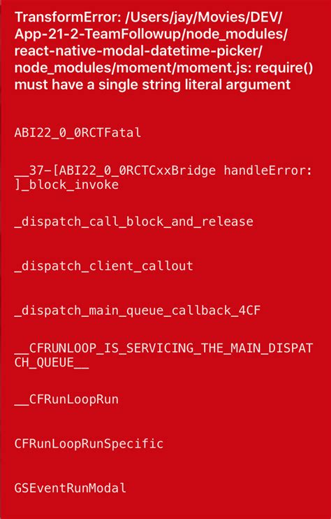error while using the package node modules moment moment js require