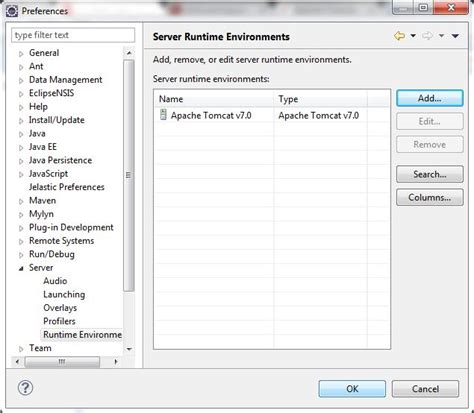 configure apache tomcat server in eclipse ide the crazy
