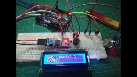 gas leakage smoke detector using arduino mq2 or mq9 lcd screen