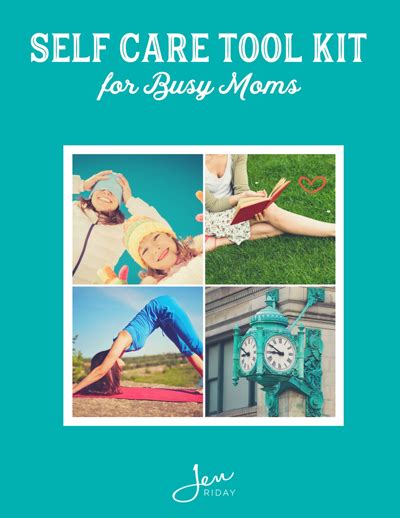 Mom Self Care Toolkit Freebie Never Alone Mom