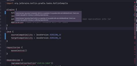 build gradle kts all red after upgrading to kotlin 1 4 r intellijidea