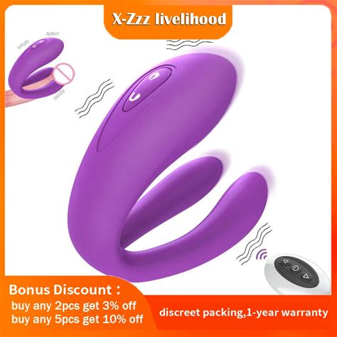 Vibrador De Pareja Con 3 Motores Juguetes Sexuales Consolador Anal