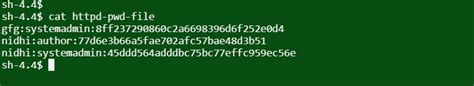 htdigest command in linux with examples geeksforgeeks