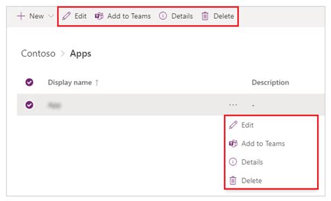 manage your apps using power apps app in teams power apps microsoft
