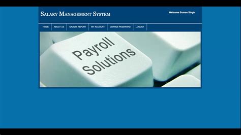 php and mysql project on salary management system youtube