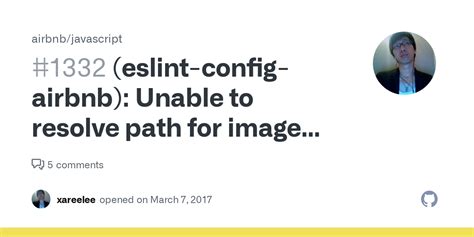 eslint config airbnb unable to resolve path for image resource in