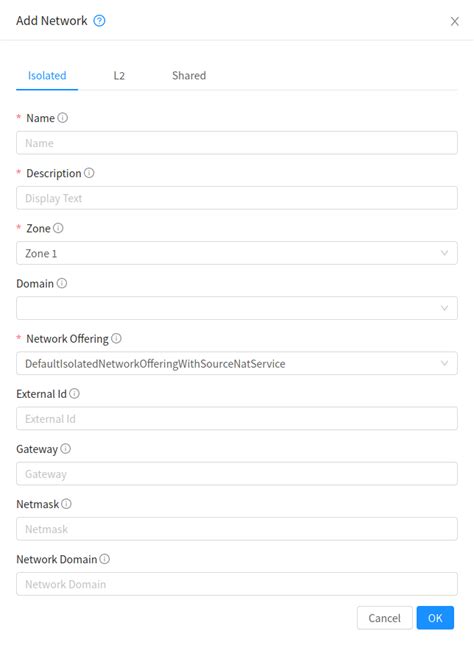 advanced zone physical network configuration — apache cloudstack 4 16 1