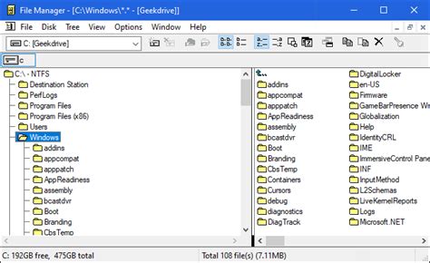 how to run windows 3 s file manager in windows 10