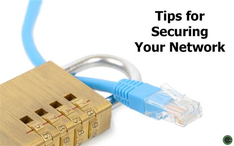 tips for securing your network jfg inc