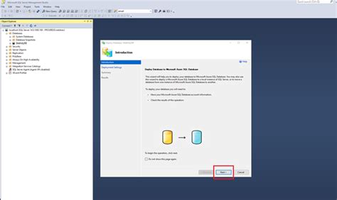 deploy the database to azure sql sitefinity cms deploy and upgrade