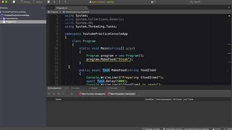 c tutorial async await multi threading youtube