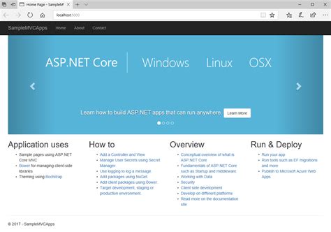 Getting Started With Asp Net Core Mvc Apps Using Vs Code Dzone