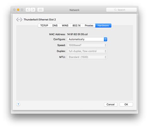 mac address of your cable connection ethernet how to find it