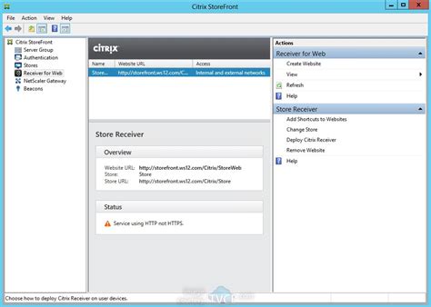 creating a load balanced multi node citrix storefront 2 0 server group