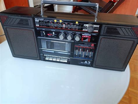 Magnetofon Kasetowy Sharp Gf A3h Ghettoblaster 12946012834