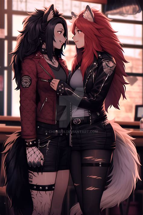 Lesbian Wolfgirls [closed] By Chrisd19 On Deviantart