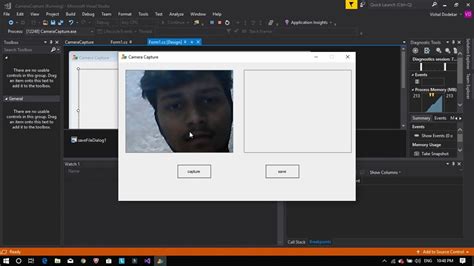 image capture in c using emgu cv youtube