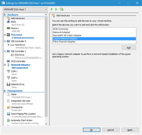 install a vmware esxi hypervisor in a hyper v vm powershell my xxx