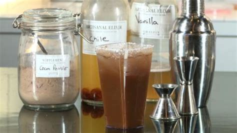 watch how to make an azteca drink epicurious cocktails epicurious