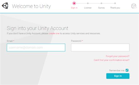 unity manual step by step guide to online activation of unity