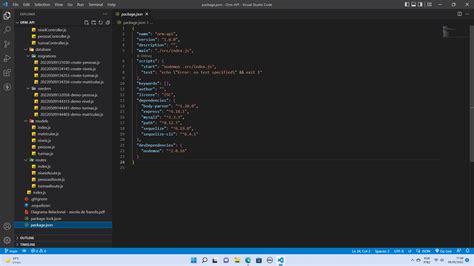 syntaxerror unexpected end of json input orm com nodejs avançando