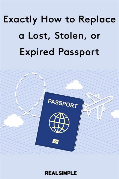 How To Replace A Passport That Is Lost Stolen Or Expired Lost
