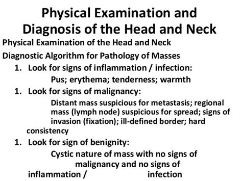 Physical Examination And Diagnosis Of The Head And Neck Rojoson 1…