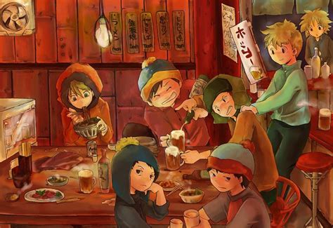 Stan Marsh Kenny Mccormick Kyle Broflovski Eric Cartman Craig