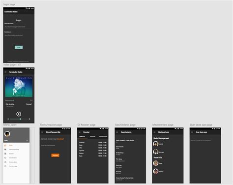 xamarin forms xamarin app for android and ios with multi menu stack