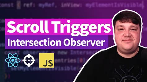 how to trigger a function when scrolling to an element in react
