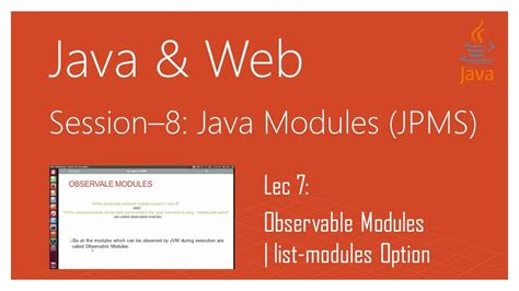 java 9 modularity java 9 modules tutorial jpms part 7 observable