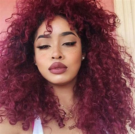 Pin By Briagamz On Lovely Curls Dyed Curly Hair Colored Curly Hair