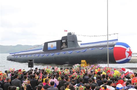 North Koreas New Submarine Carries 10 Nuclear Missiles Naval News