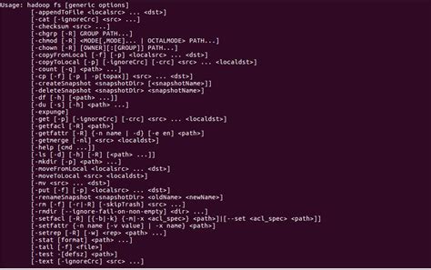 hdfs commands geeksforgeeks